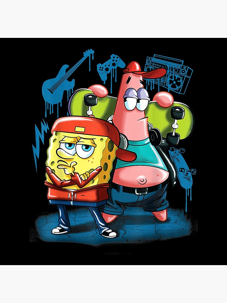 "Punk Rock Spongebob With Patrickkz Star" Photographic Print by ...