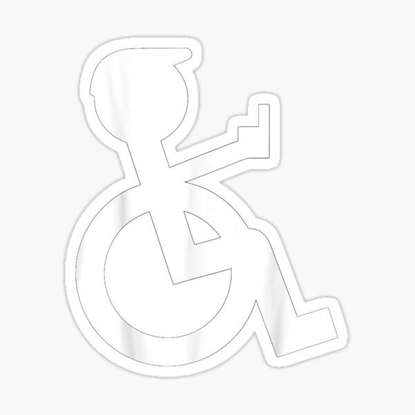 "Middle Finger" Sticker for Sale by LongGreg | Redbubble