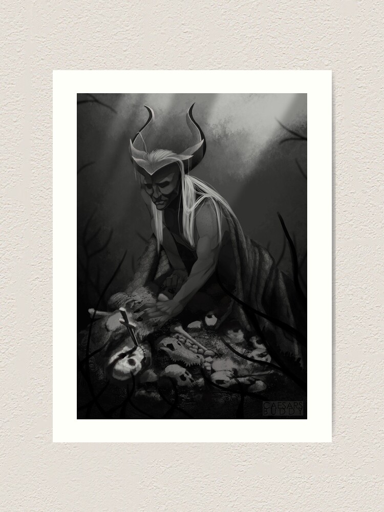 "Devil's Bleeding Crown" Art Print by Ceesaar | Redbubble