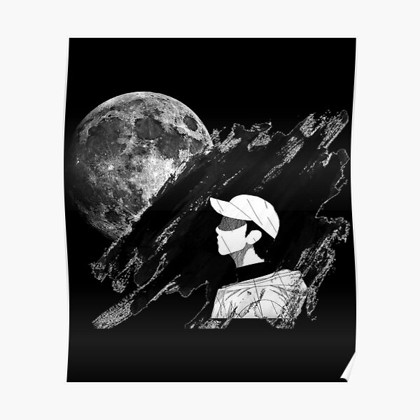 "BTS RM Mono" Poster for Sale by MichealWJustice | Redbubble