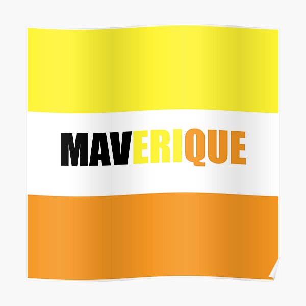 "Maverique Pride Flag" Poster for Sale by pohpoh | Redbubble