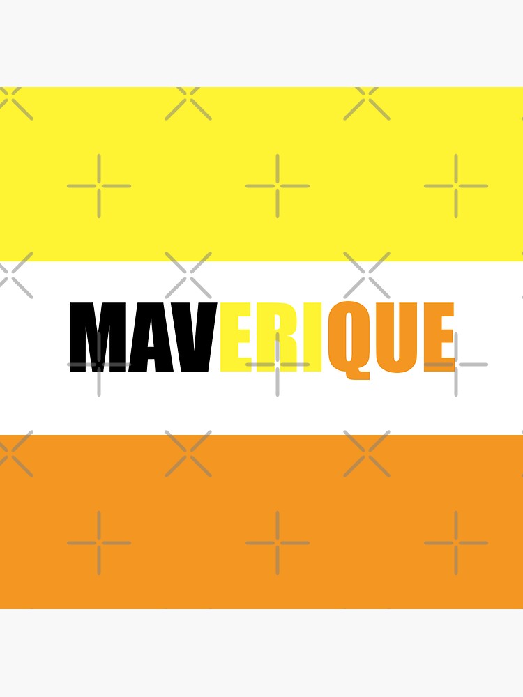 "Maverique Pride Flag" Sticker for Sale by pohpoh | Redbubble