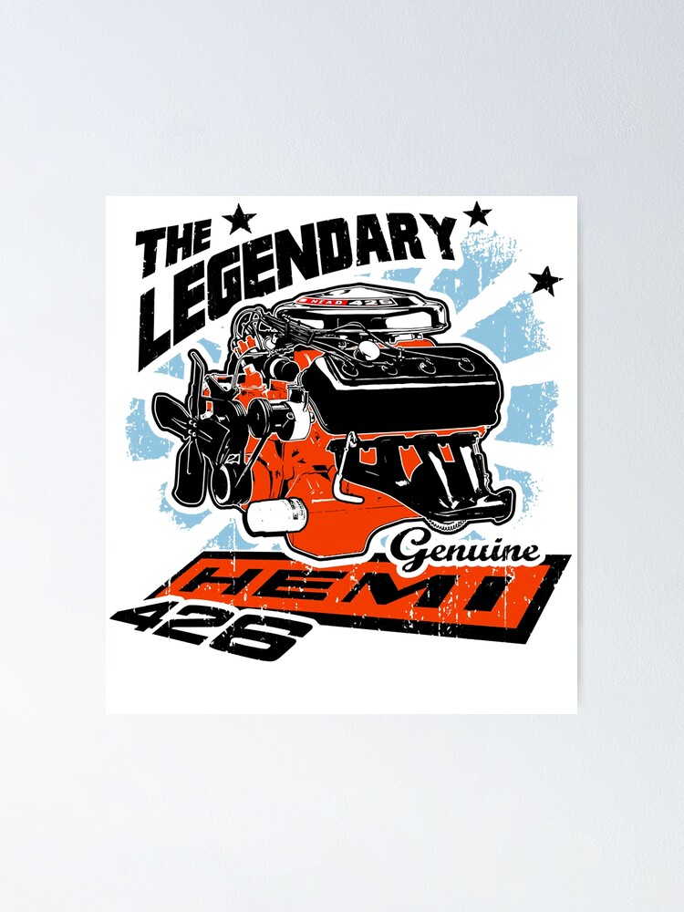 "Legendary Hot Rod Movie funny Hemi Essential" Poster by ...
