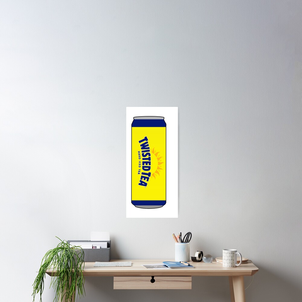 "twisted tea" Poster by CGardnerDesign | Redbubble