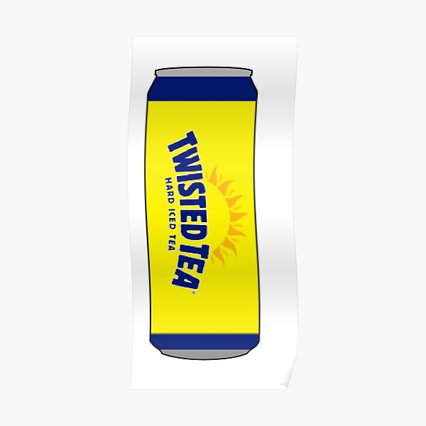 "twisted tea" Poster by CGardnerDesign | Redbubble