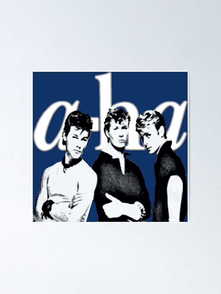 "A-HA Band Top Edition 10" Poster by julietosinski | Redbubble