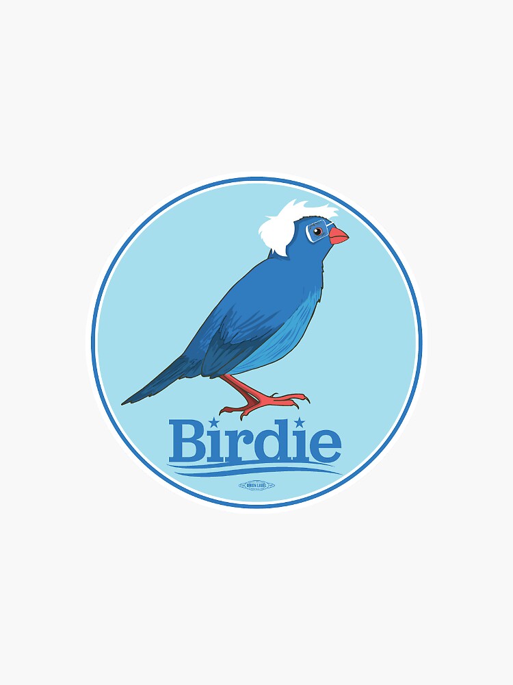 "Berdie Sanders" Sticker for Sale by Asubaba | Redbubble