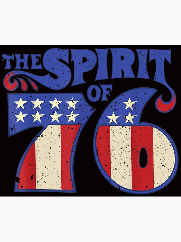 "The Spirit 76 Vintage Retro 4th of July" Poster for Sale by Jeremy ...
