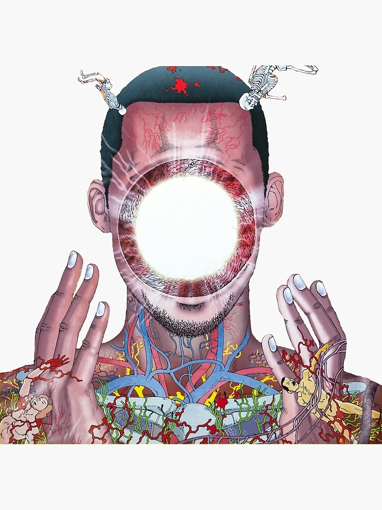 "You're Dead Face" Sticker for Sale by droneoffurture | Redbubble