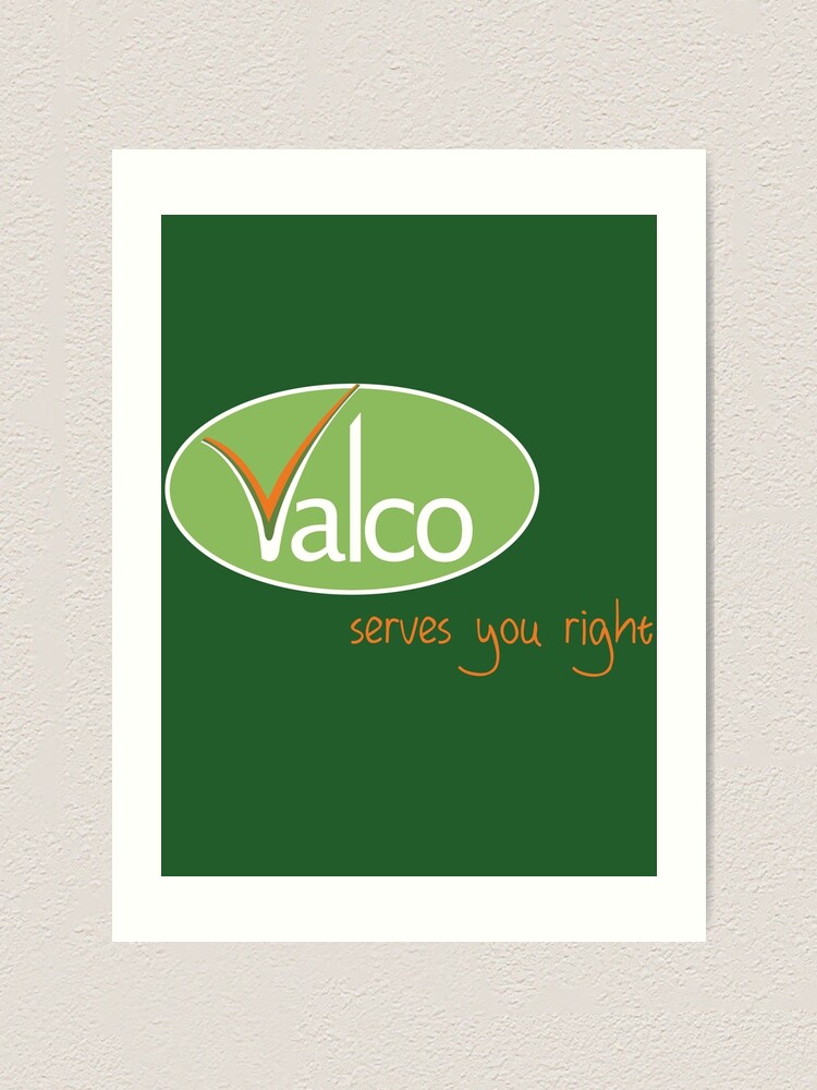 "Valco - Serves You Right (Trollied TV show)" Art Print for Sale by RG ...