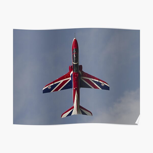 "RAF Union Jack Hawk" Poster by captureasecond | Redbubble