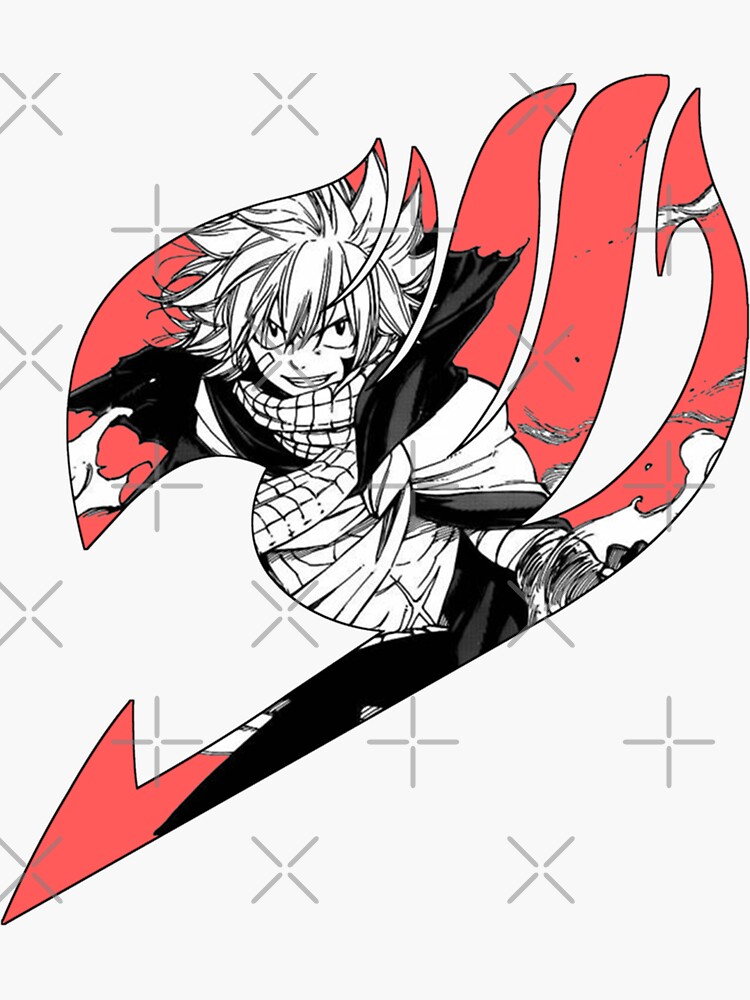 "Natsu - Fairy symbol design" Sticker for Sale by JohnsonShawna | Redbubble