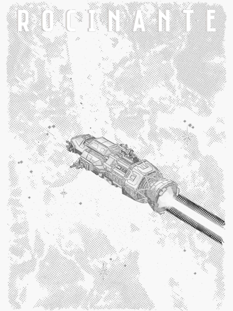 "ROCINANTE Essential T-Shirt" Sticker for Sale by NathenHagenes | Redbubble