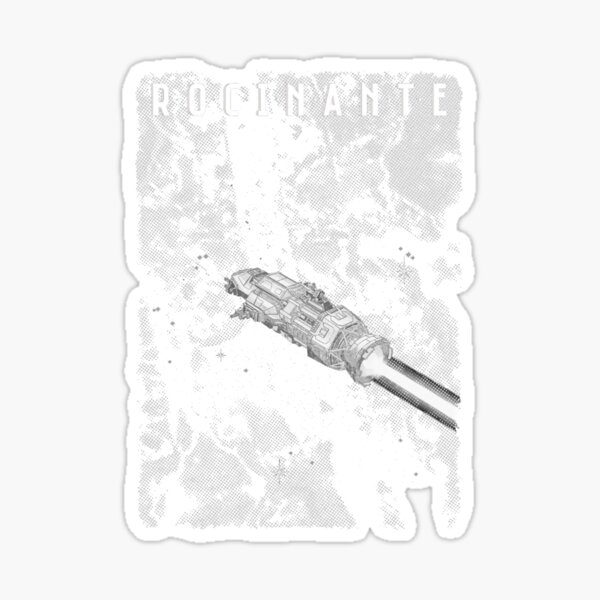 "ROCINANTE Essential T-Shirt" Sticker for Sale by NathenHagenes | Redbubble