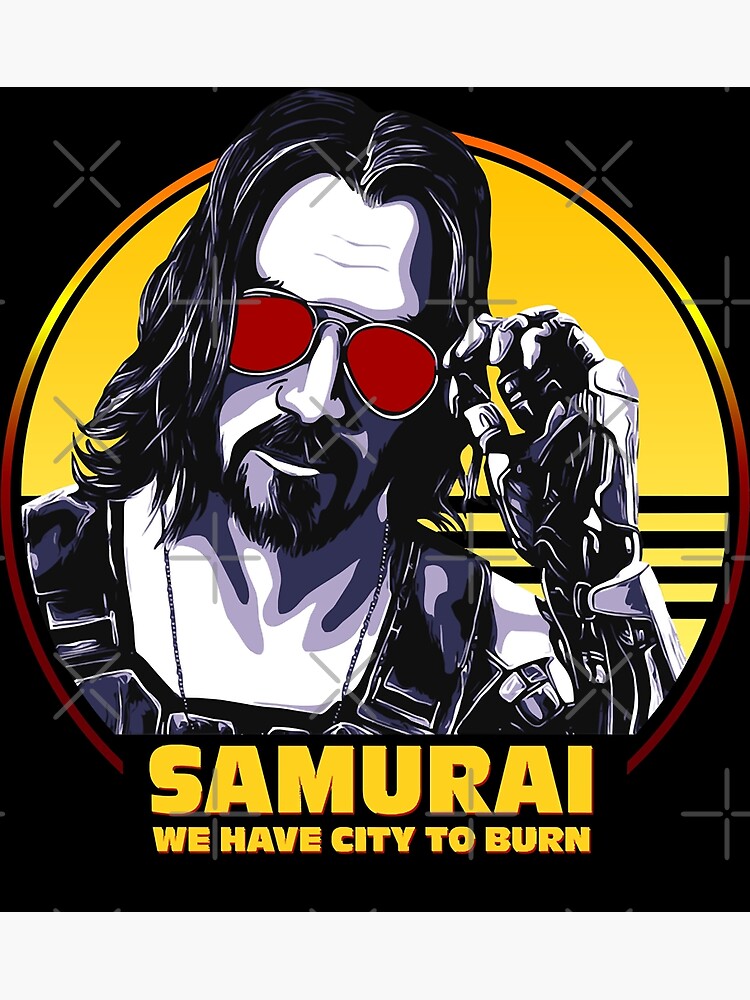 "Cyberpunk Keanu Reeves Halloween Christmas Wick Essential" Poster for ...