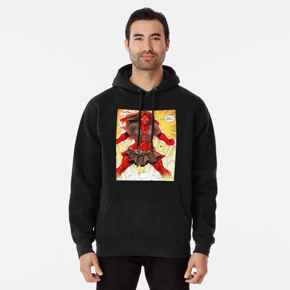 "She Hulk Red" Sticker for Sale by shopEPRAIN | Redbubble