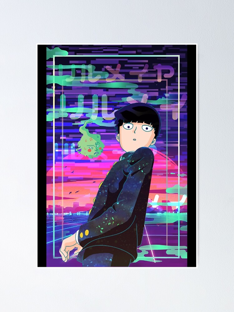 "Mob Psycho " Poster by Jamariona92 | Redbubble