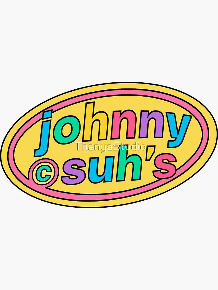 "Johnny Suh's Tag (NCT)" Sticker for Sale by ThanyaStudio | Redbubble