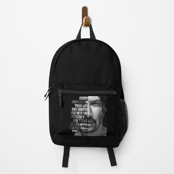 "John Wick Keanu Reeves Christmas Classic" Backpack for Sale by ...