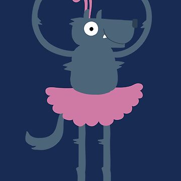 "Animanimals Wolf" Sticker by FILMBILDER | Redbubble