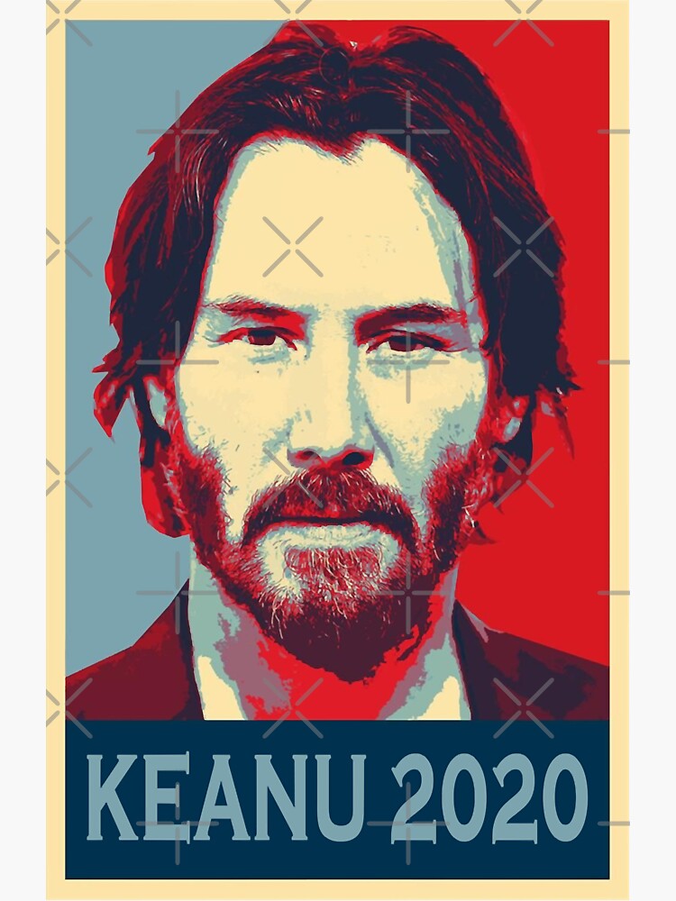 "Keanu Reeves For President Halloween Christmas John Wick Classic ...