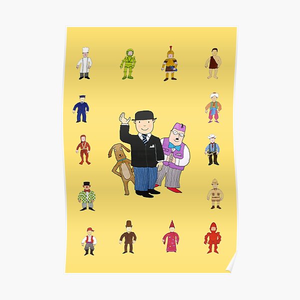 "Mr benn " Poster by merchyme | Redbubble