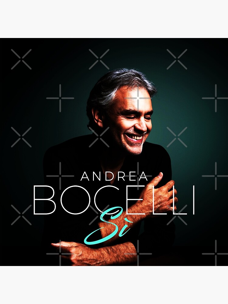 "ANDREA BOCELLI " Poster for Sale by cteesdale2g | Redbubble