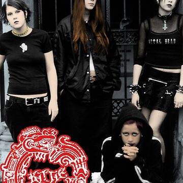 "Kittie Band" Poster for Sale by LeandraC | Redbubble