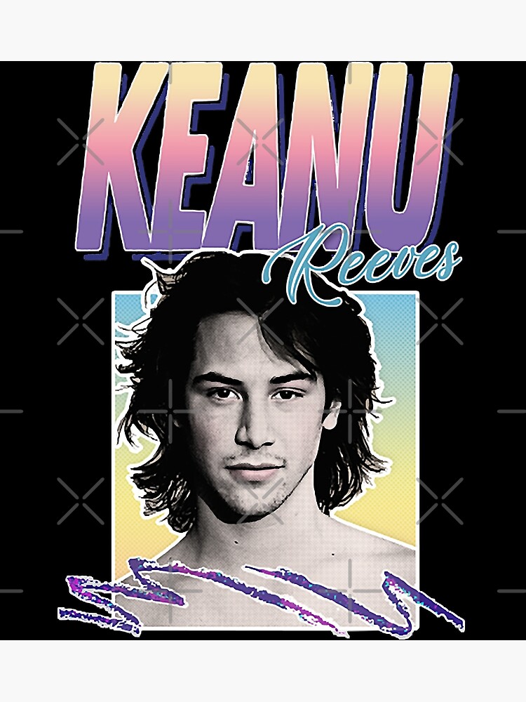 "Keanu Reeves 90s Styled Aesthetic Design Halloween Christmas John Wick ...