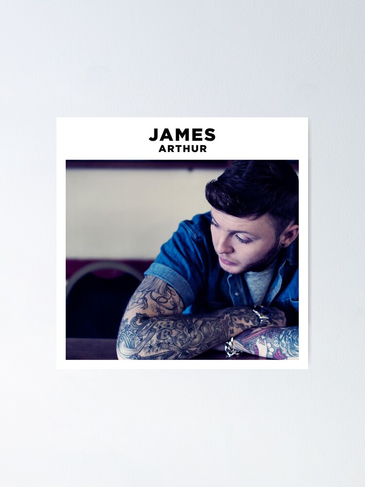 "James arthur" Poster for Sale by EugeneMcClellan | Redbubble