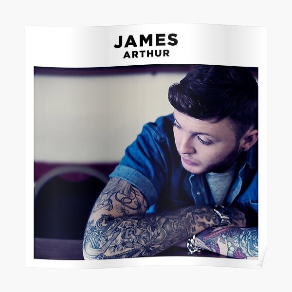 "James arthur" Poster for Sale by EugeneMcClellan | Redbubble