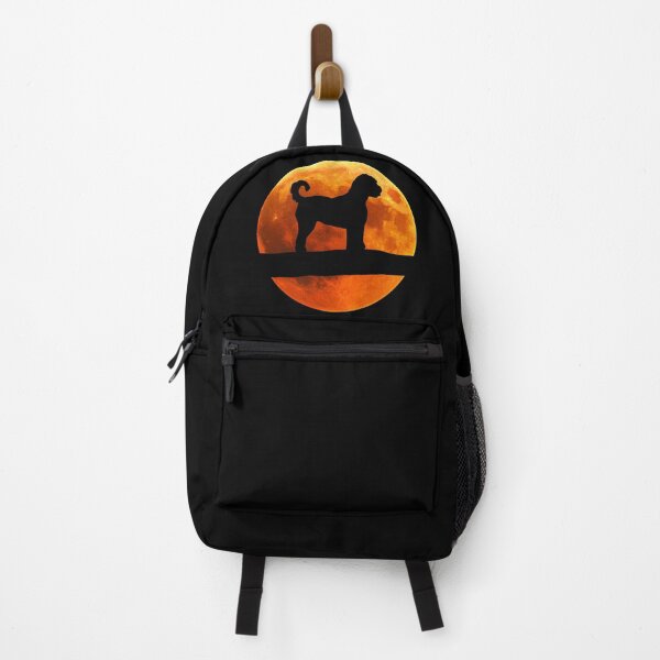 "Goldendoodle Dog Silhouette Moon Goldendoodle lover" Backpack for Sale ...