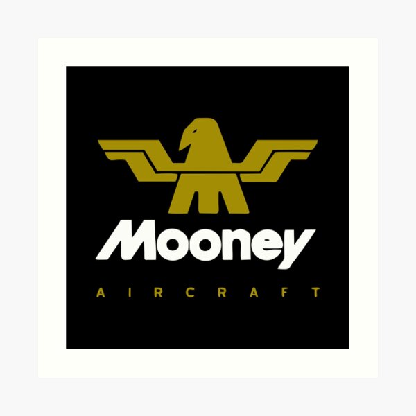 "Mooney Aircraft Logo" Art Print by ethekjohny | Redbubble
