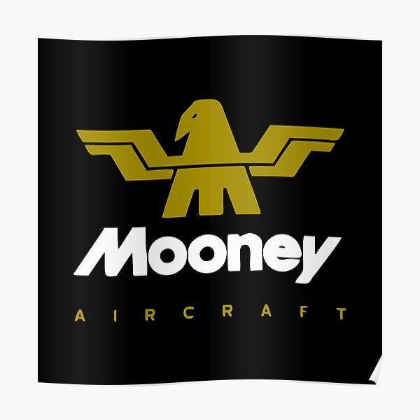 "Mooney Aircraft Logo" Poster for Sale by ethekjohny | Redbubble