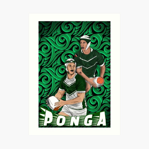 "PONGA Maori allstars" Art Print for Sale by SpassaDazza | Redbubble