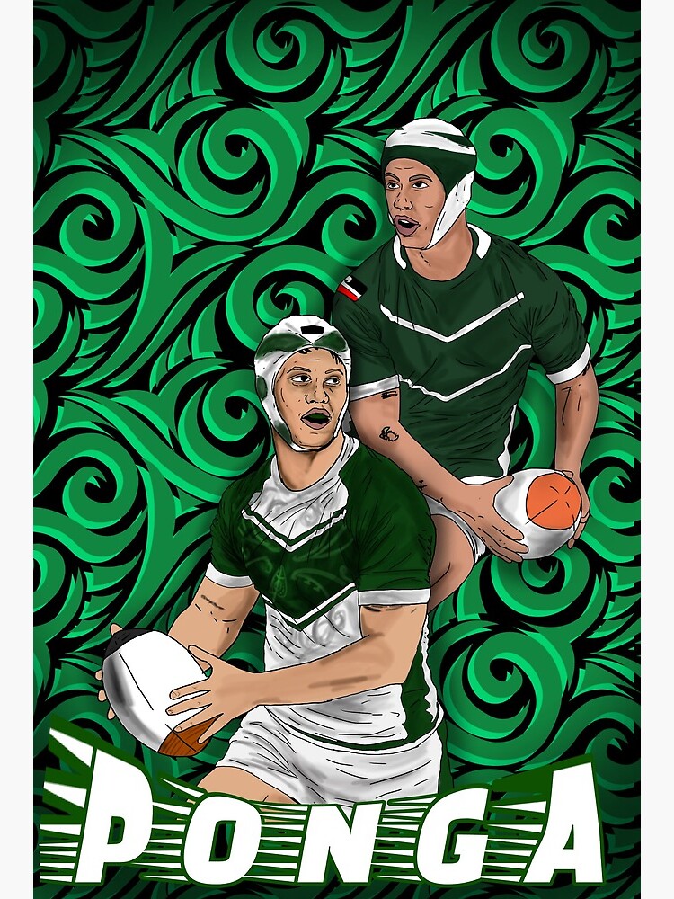"PONGA Maori allstars" Art Print for Sale by SpassaDazza | Redbubble