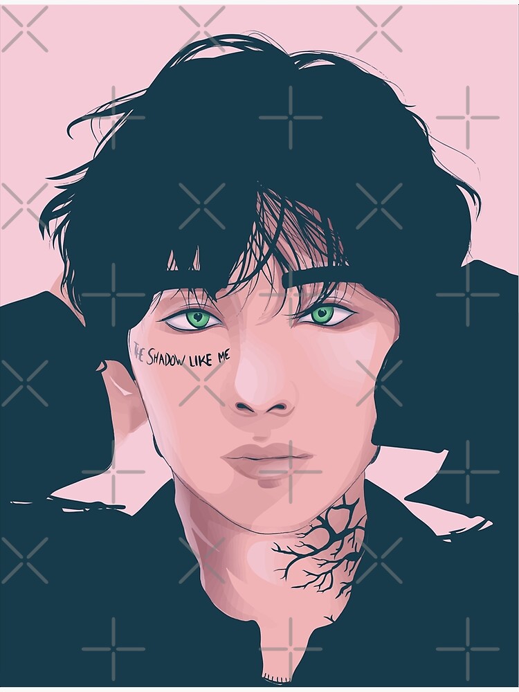 "BTS V TAEHYUNG VECTOR ART" Poster by miraidesigns | Redbubble