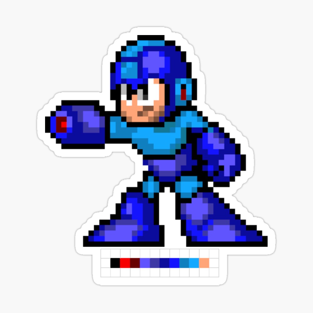 Mega Man Pixel Art | canoeracing.org.uk