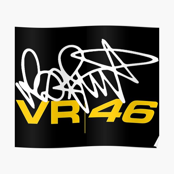 Valentino Rossi Posters | Redbubble