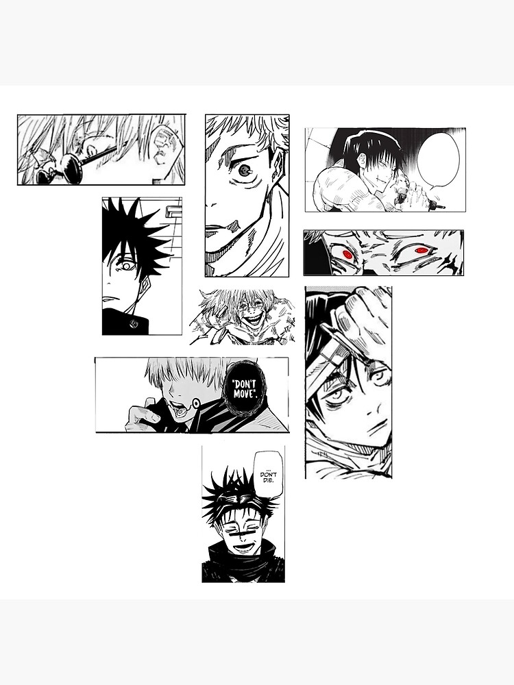 "jjk manga panels" Poster by mimiyonn | Redbubble