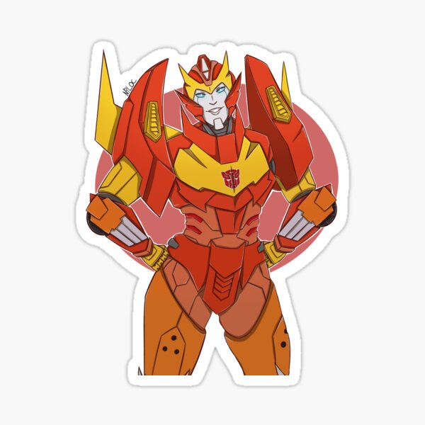 "Transformers Rodimus Prime" Sticker for Sale by NiLOC- | Redbubble