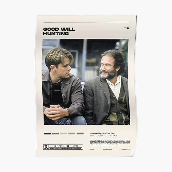 "Good Will Hunting Poster" Poster by frankipows | Redbubble