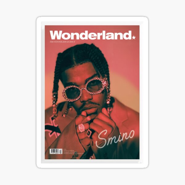 "Smino Wonderland Poster" Sticker for Sale by kikompawset | Redbubble