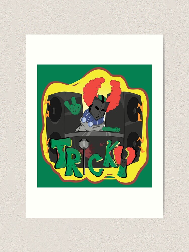 "Tricky fnf mod character graffiti" Art Print for Sale by AbrekArt ...