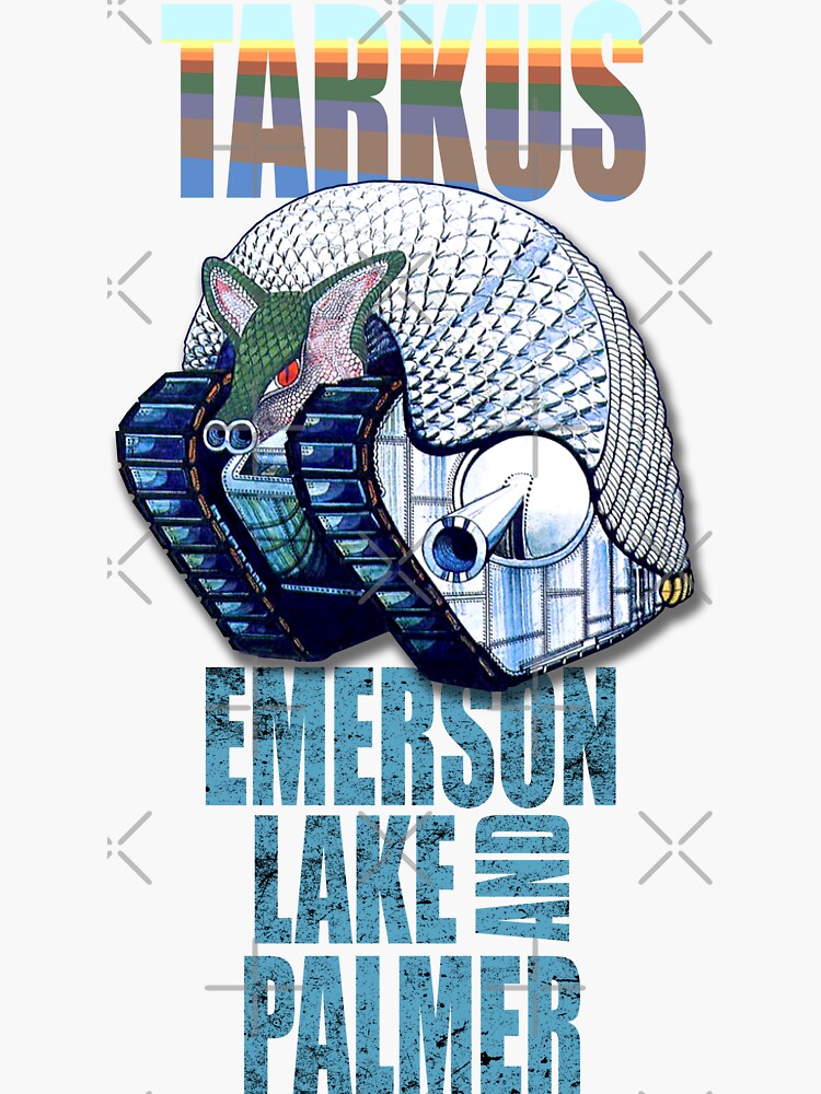 "ELP Tarkus" Sticker by PadraicDesign | Redbubble