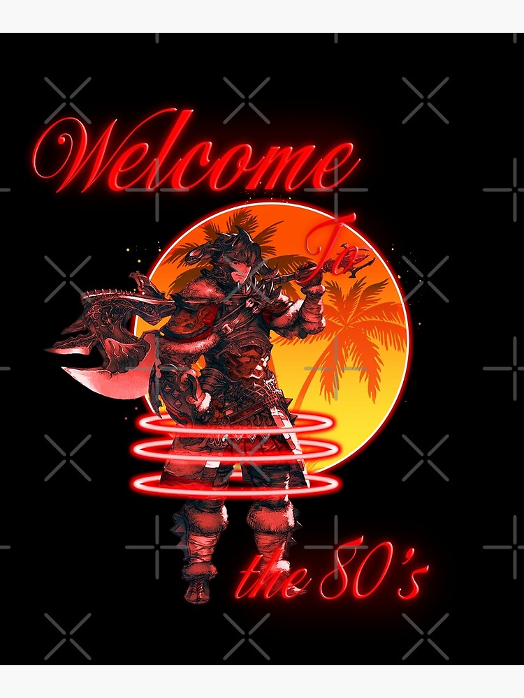 Impression photo « Bienvenue dans le Warrior Retrowave des années 80 ...
