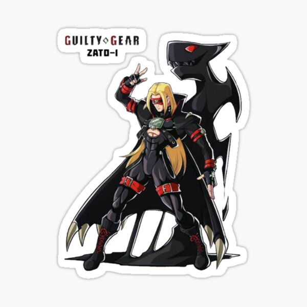 "Zato guilty gear" Sticker by KECHOAK | Redbubble