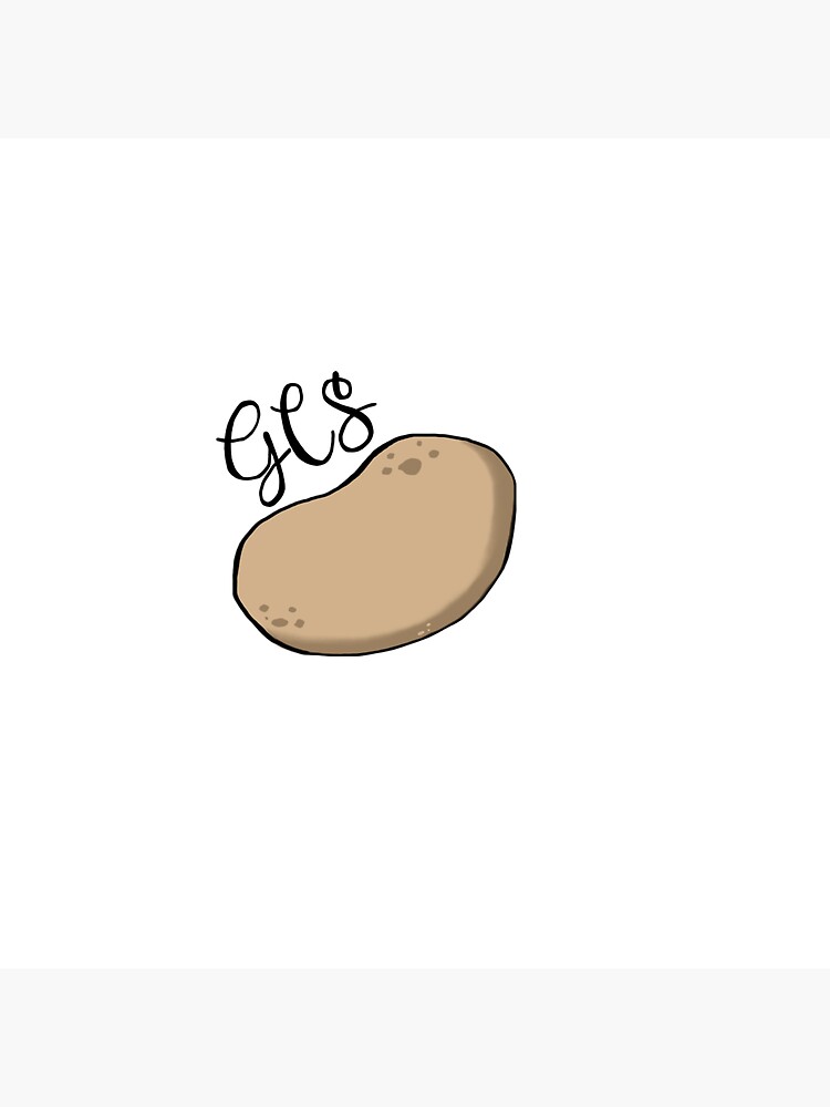 "GCS Potato" Sticker for Sale by nursebynight | Redbubble