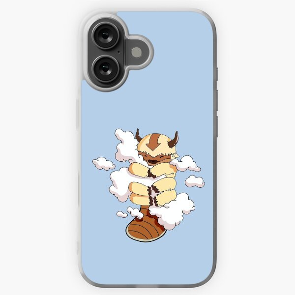 "Appa With Clouds, Avatar The Last Airbender" iPhone Case for Sale by ...