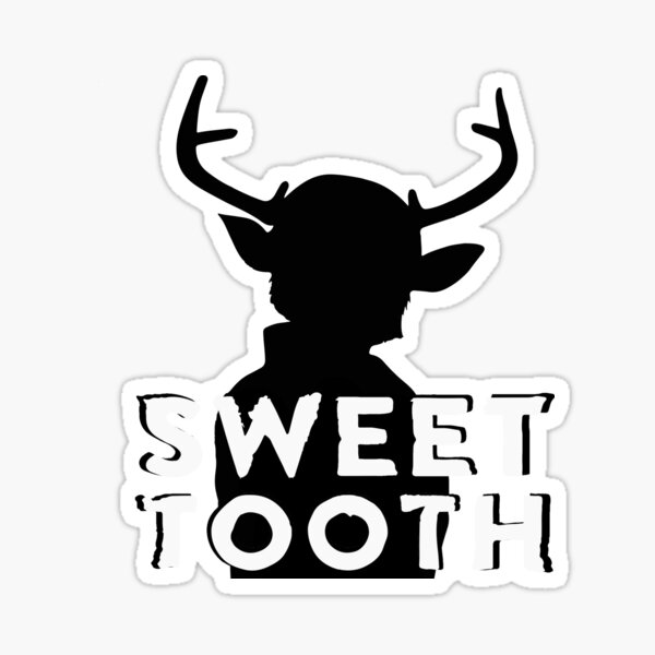 "Sweet Tooth" Sticker for Sale by spacegiver | Redbubble